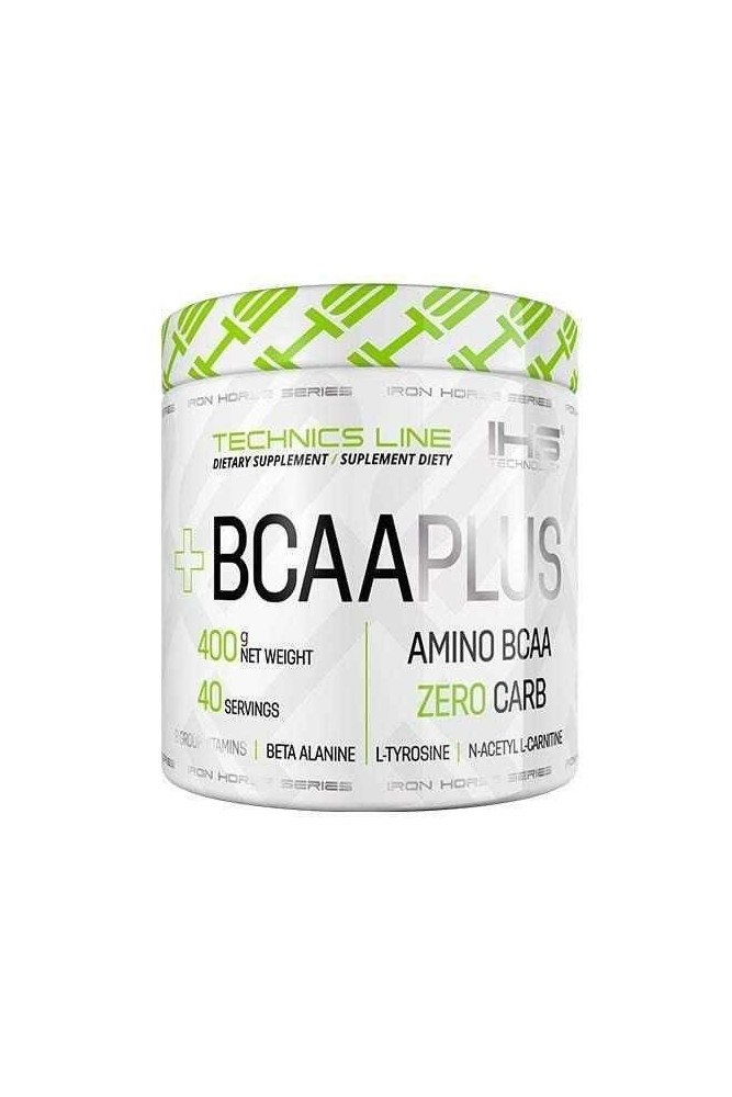 BCAA Plus 400g - Budujmase.pl sklep z odżywkami i suplementami