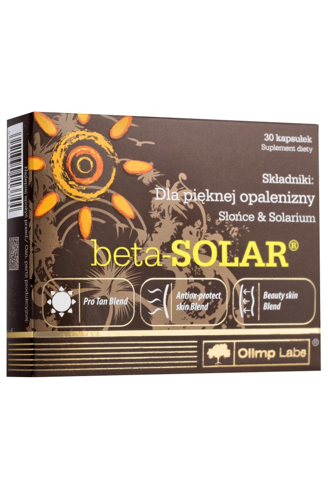 Beta Solar 30kaps. - Budujmase.pl sklep z odżywkami i suplementami