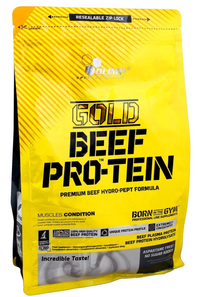 Gold Beef Pro-Tein 700g - Budujmase.pl sklep z odżywkami i suplementami