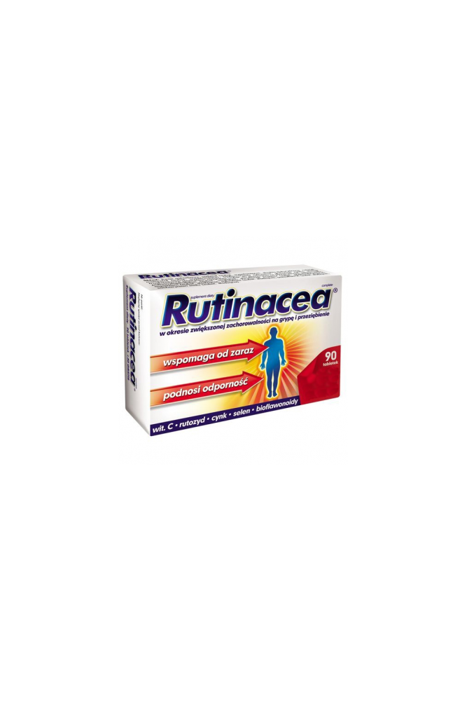 Rutinacea Complete - kwas L-askorbinowy i rutozyd - 90tab. - Budujmase ...