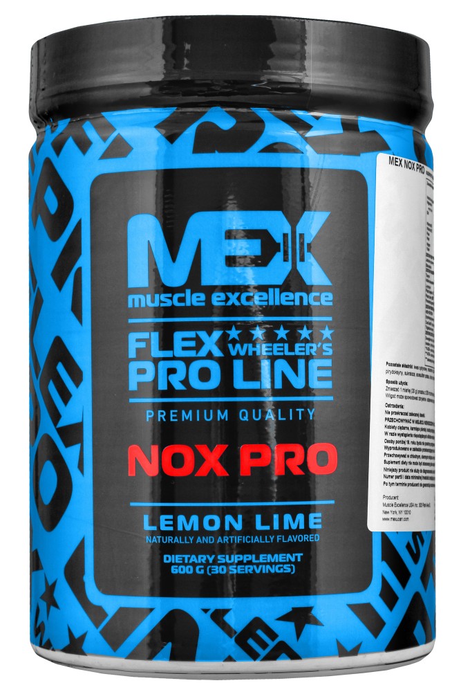 Nox Pro 600g - Budujmase.pl sklep z odżywkami i suplementami