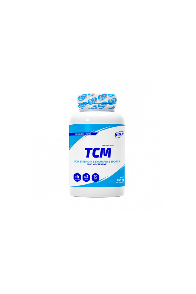 TCM - jabłczan kreatyny w kapsułkach - 120kaps. - Budujmase.pl sklep z ...