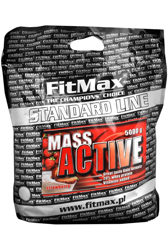 Mass Active 5000g - Budujmase.pl sklep z odżywkami i suplementami