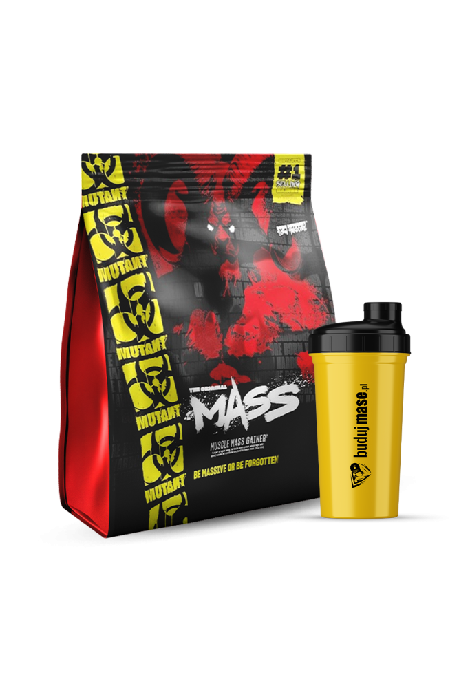 Mass 6800g + shaker 700ml - Budujmase.pl sklep z odżywkami i suplementami